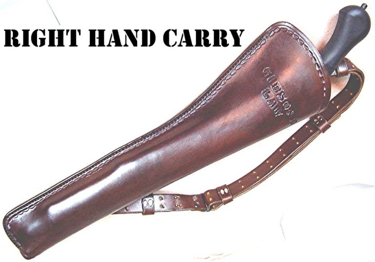 Leather Rifle Scabbards | Old West Leather, Buckles, Cowboy Holsters ...