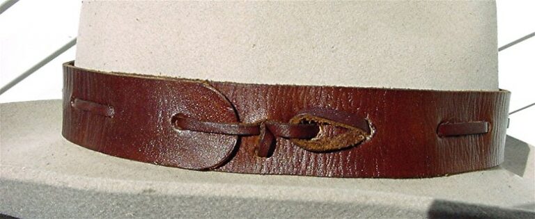 Cowboy Hatbands, Leather Hat bands, Western Hatbands | Old West Leather ...