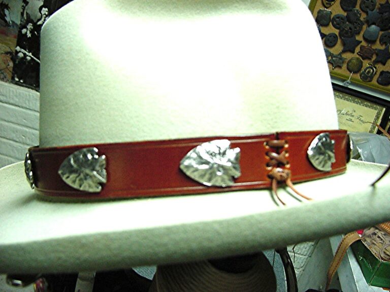 Cowboy Hatbands, Leather Hat bands, Western Hatbands | Old West Leather ...